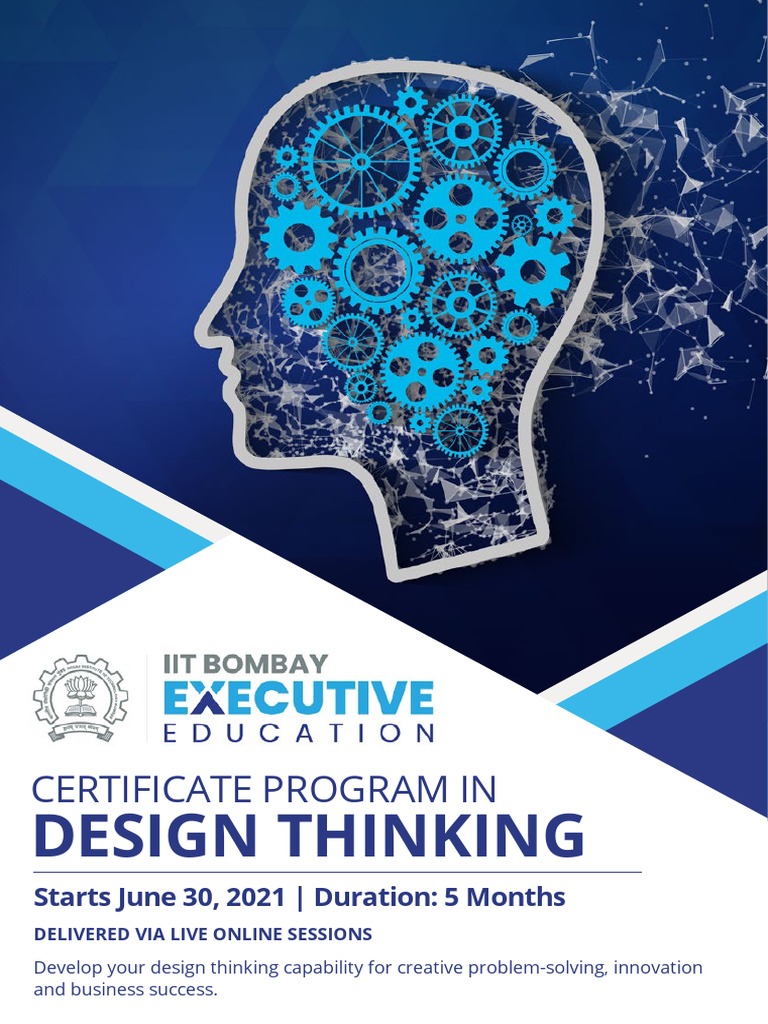 Design Thinking: Certificate Program in | PDF | Design Thinking | Design