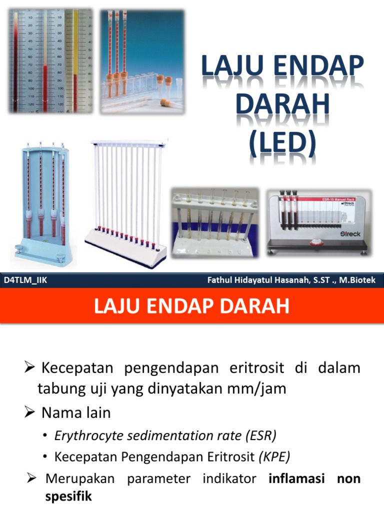 7 - Laju Endap Darah | PDF | Kesehatan Holistik