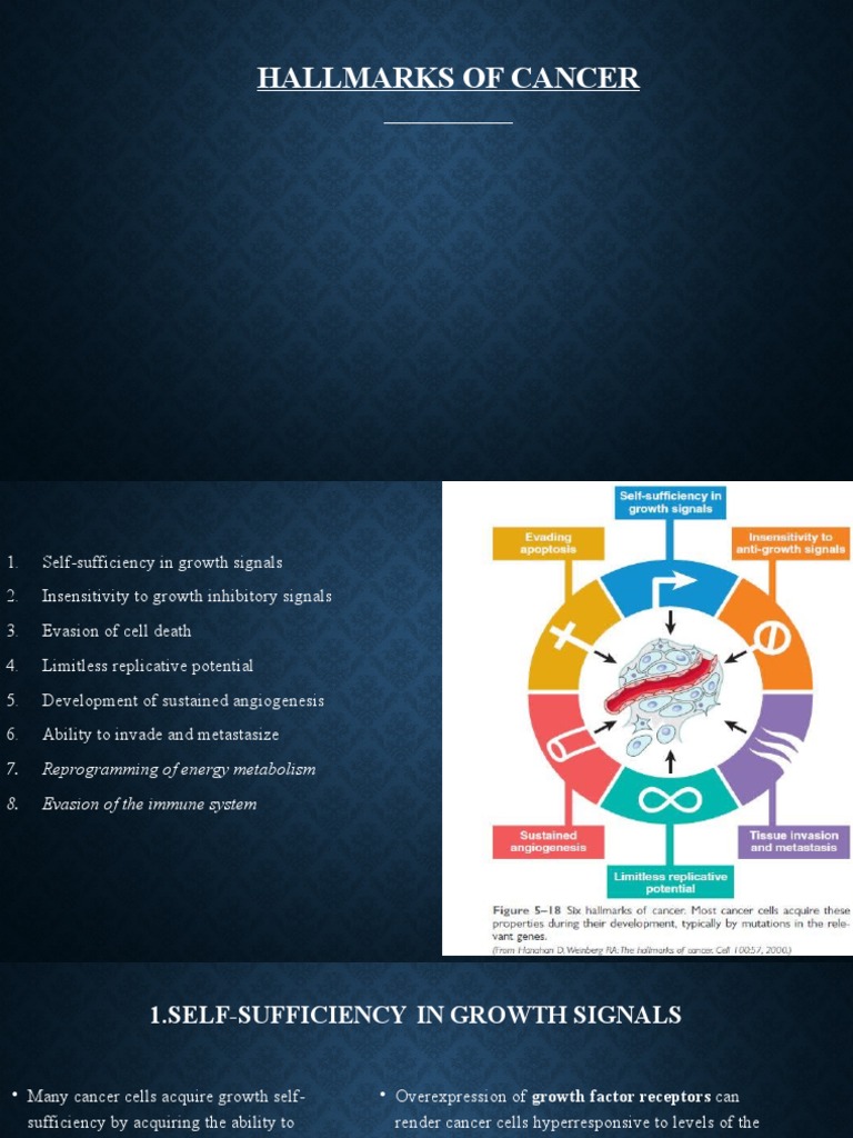 Hallmarks of Cancer | PDF | Angiogenesis | Apoptosis