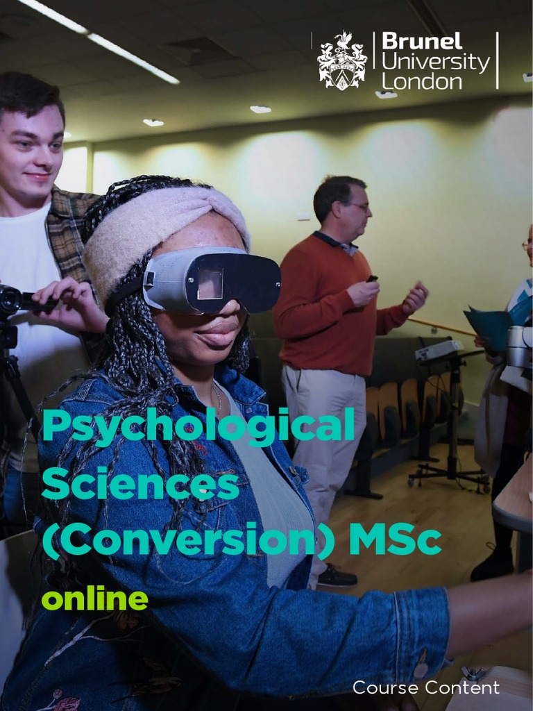Online MSc in Psychological Sciences | PDF | Social Psychology | Psychology