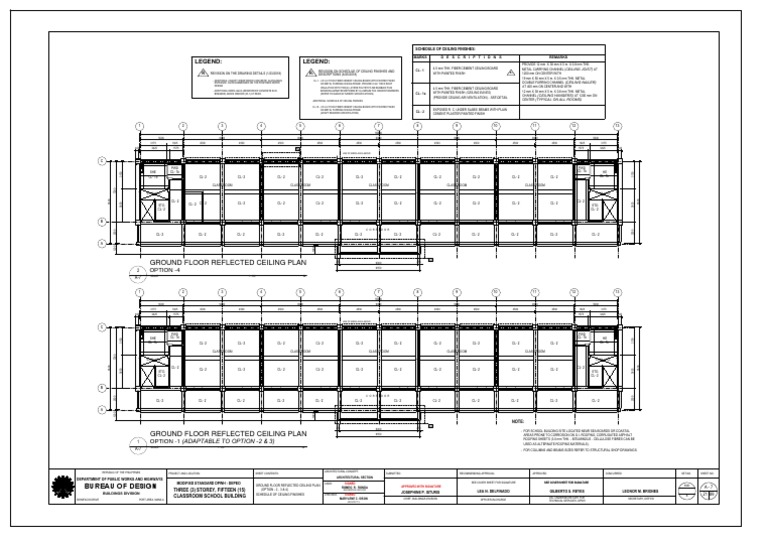 Ground Floor Reflected Ceiling Plan: Legend: Legend | PDF | Ceiling ...