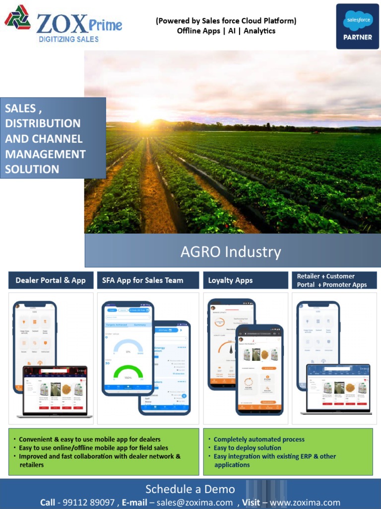 AGRO Industry: Sales, Distribution and Channel Management Solution ...