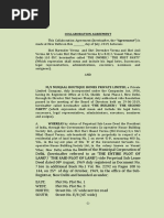 Usufruct Agreement Sample Form | PDF | Property | Ownership