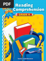 K5 Level B Reading Workbook | PDF | Senses | Worksheet