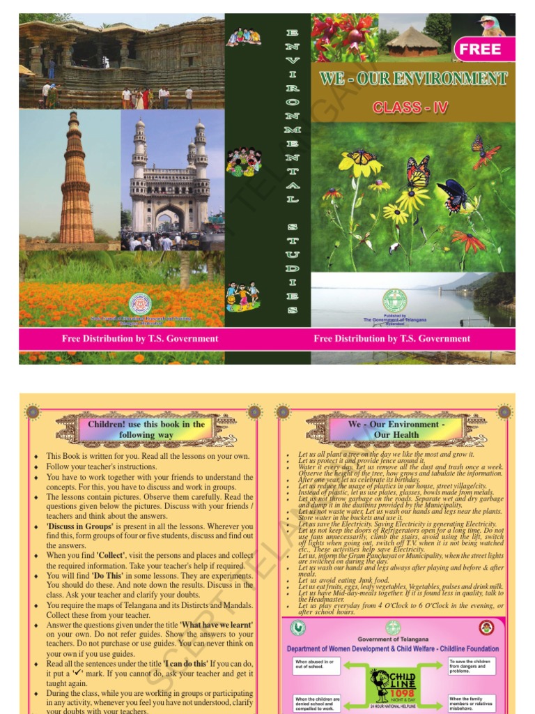 4th Class Evs em | PDF | Textbook | Experiment