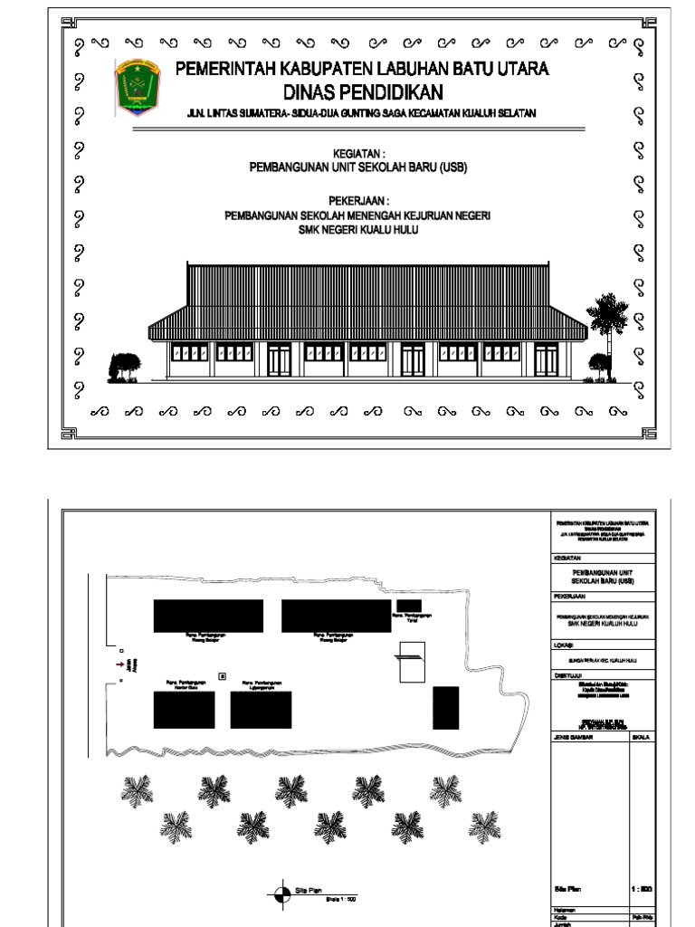 DED Ruang Kelas SMK Agroindustri | PDF
