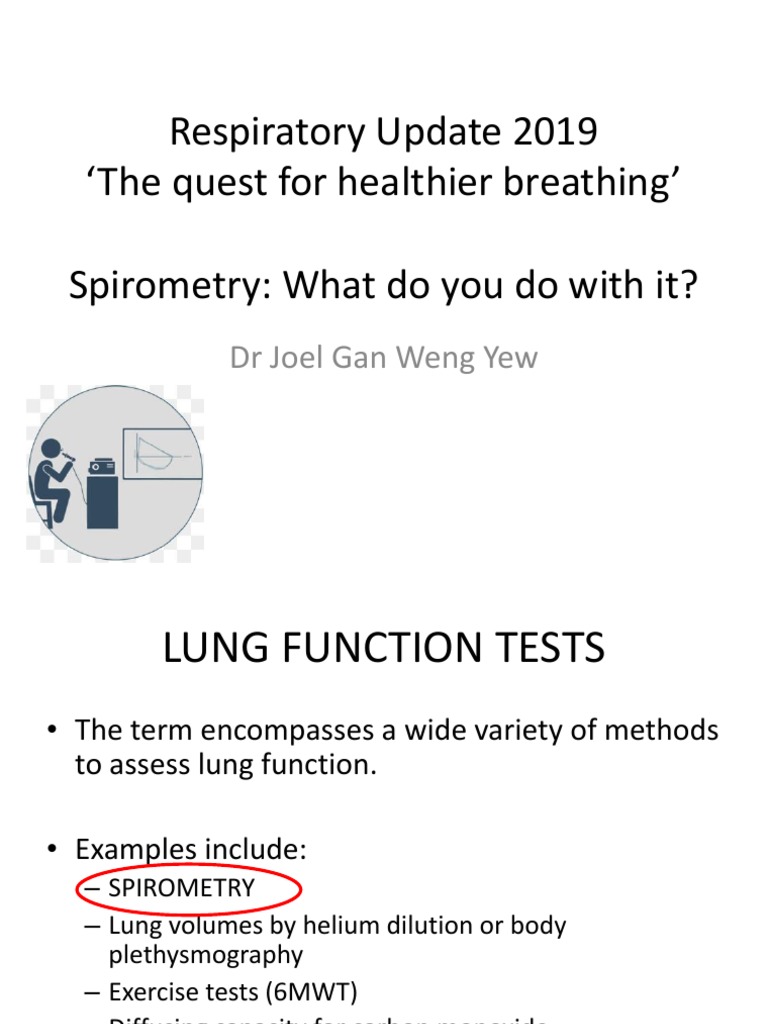 Respi Update 2019 Spirometry | Download Free PDF | Exhalation | Lung