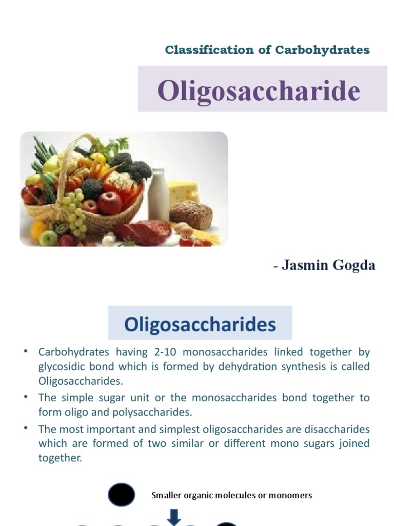 Oligosaccharide: Classification of Carbohydrates | PDF | Carbohydrates ...