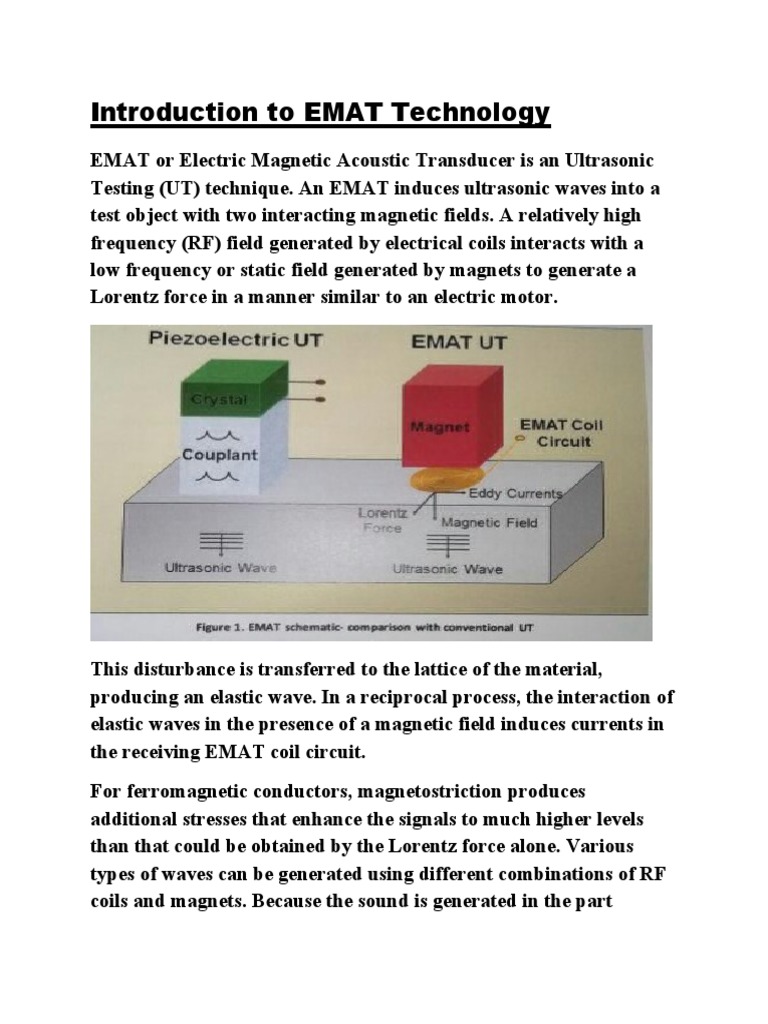 Introduction To EMAT Technology | PDF
