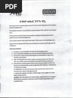 Modified Borg Dyspnea Scale Instructions | PDF