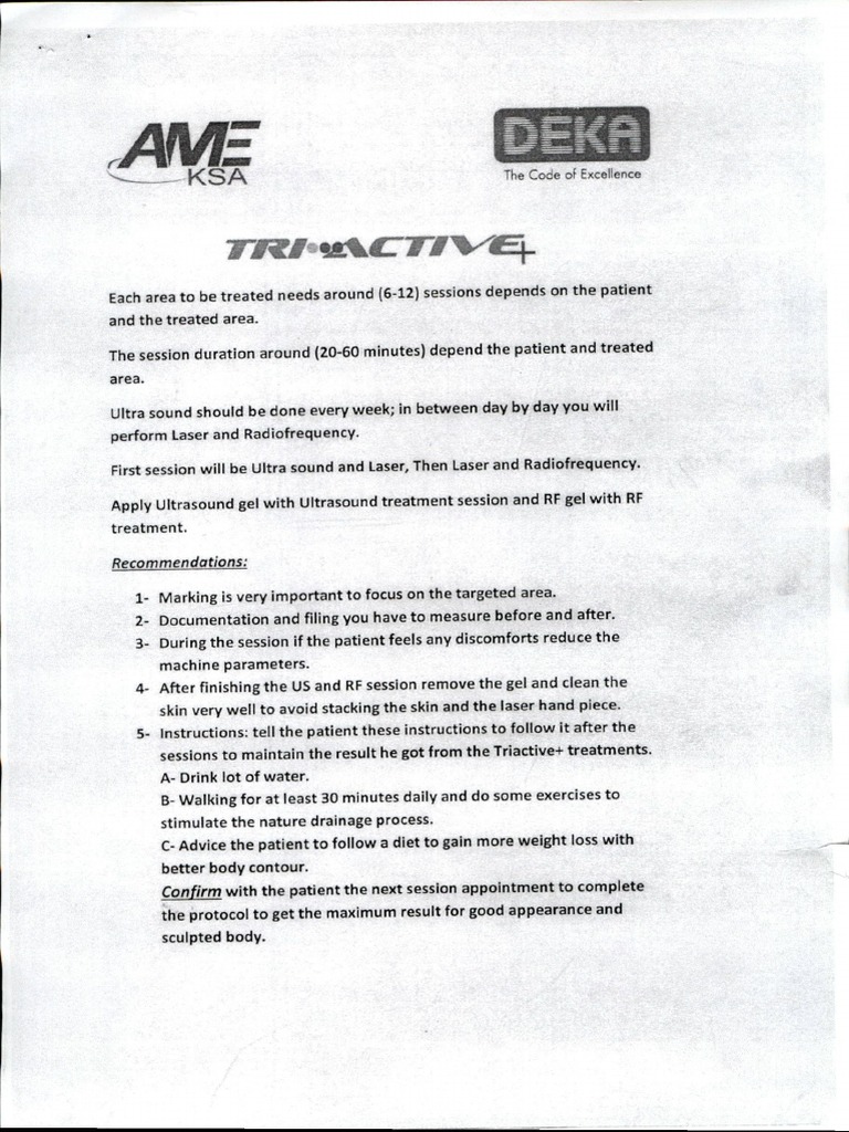 Tri Active Deka | PDF