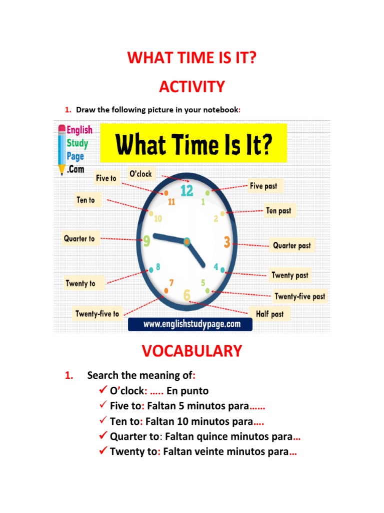 What Time Is It | PDF | Art