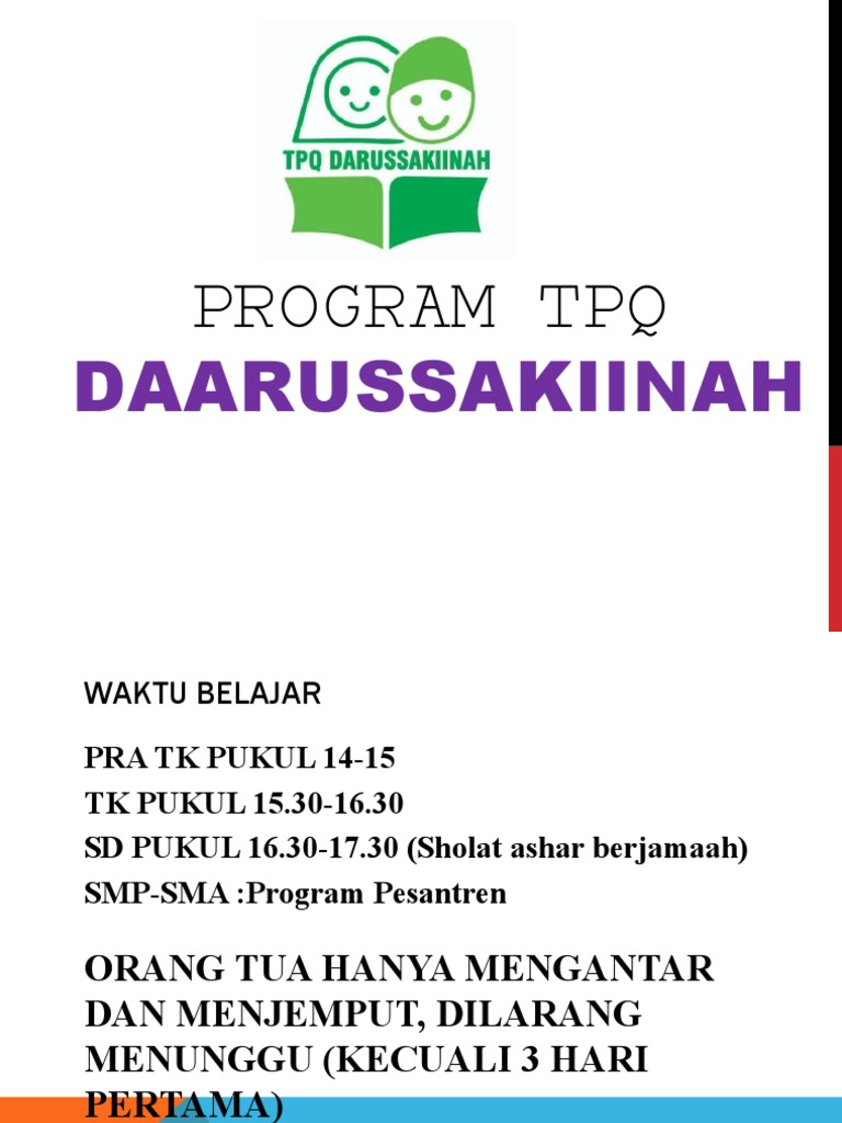 Program TPQ | PDF