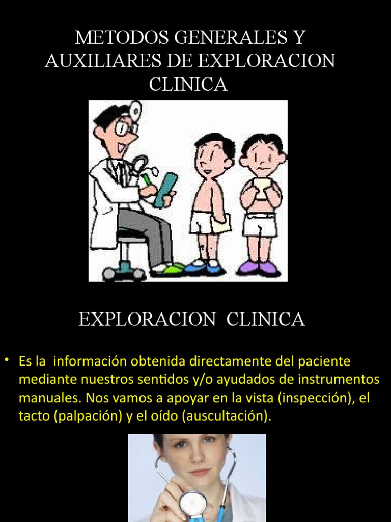 Métodos de Exploración Clínica y Auxiliares | PDF | Presión sanguínea ...