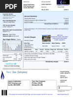 PSEG Sample Electric Bill | PDF | Cheque | Watt