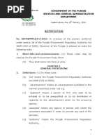 Punjab Procurement Rules 2014 | PDF | Procurement | Specification ...