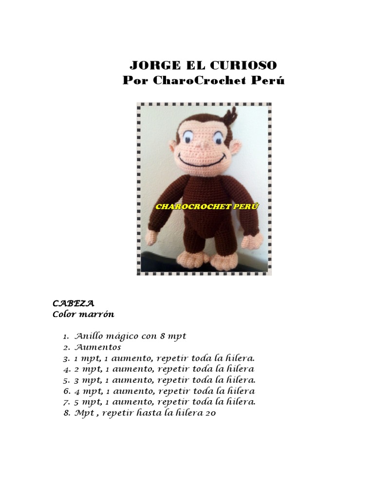Cabeza De Jorge El Curioso