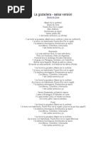 Letras de "La Gozadera" de Gente de Zona | PDF