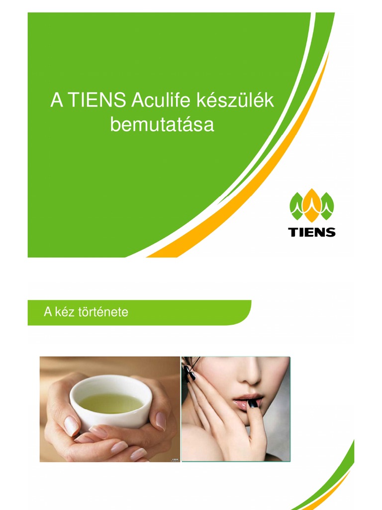 TIENS Aculife Bemutató | PDF