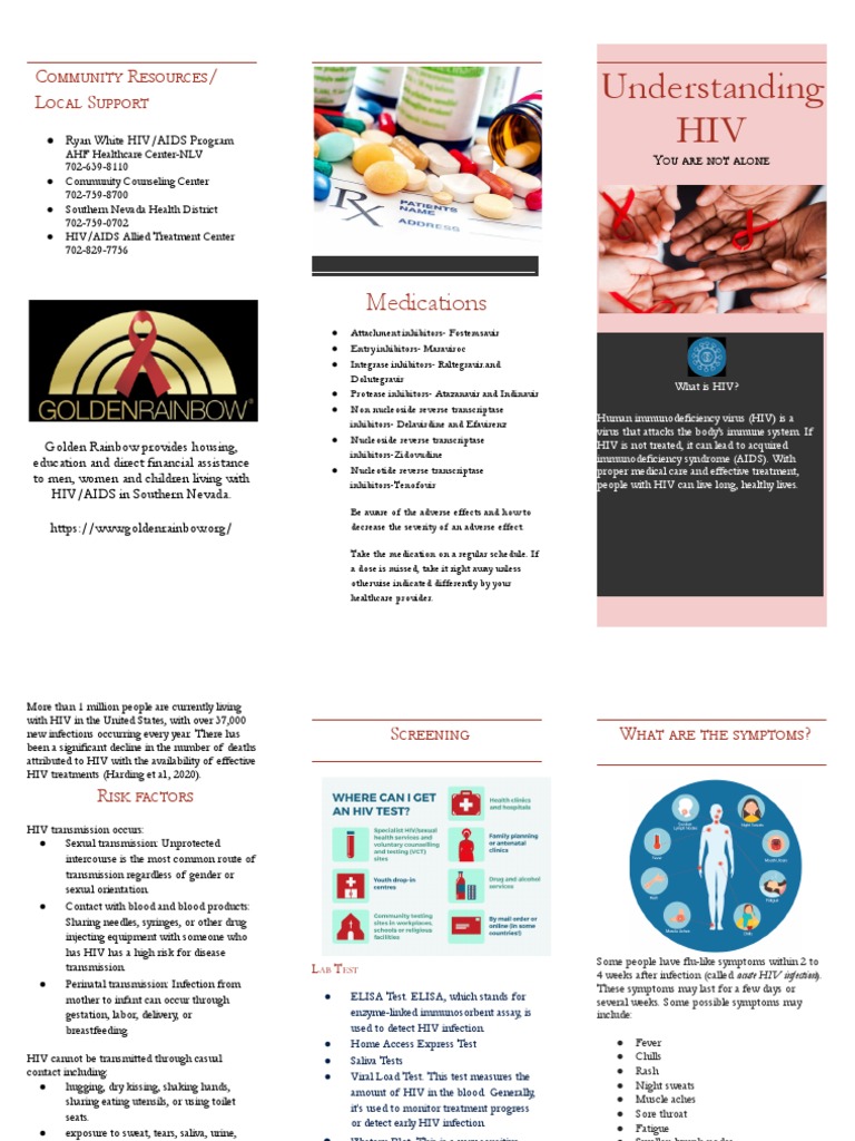 Understanding HIV Symptoms and Care | PDF | Hiv/Aids | Hiv