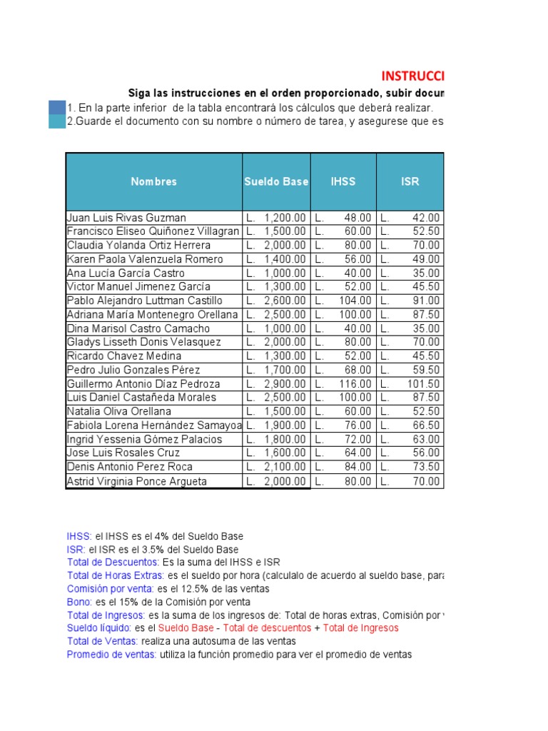 Ejercicio 3 Excel 2016.xlsx - Carlos López | PDF | Estilo de vida