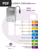 SDX45 Instruction Manual EN | PDF | Printer (Computing) | Computing