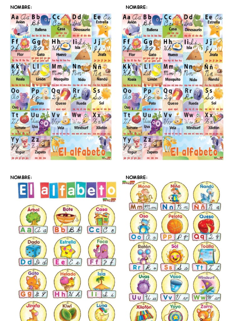 Abecedario para Niños | PDF