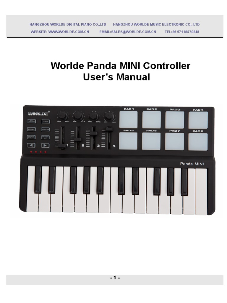 Worlde Pandamini User Manuals | PDF | Computing | Computer Hardware