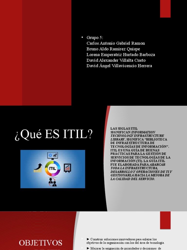 Qué ES ITIL | PDF | Itil | Calidad (comercial)