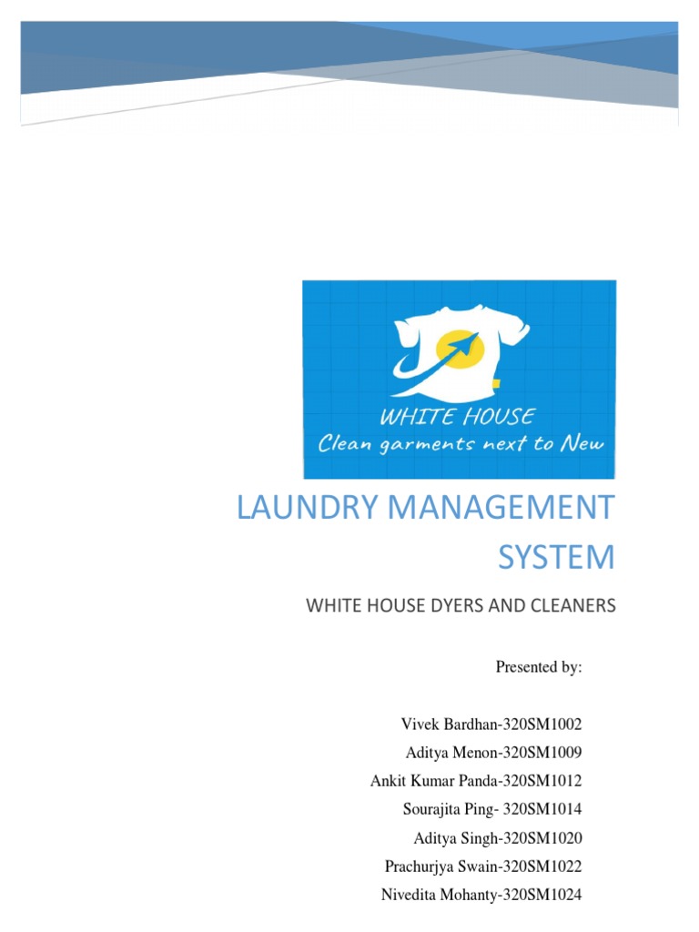 MIS REPORT - Laundry Management | PDF | Databases | Information ...