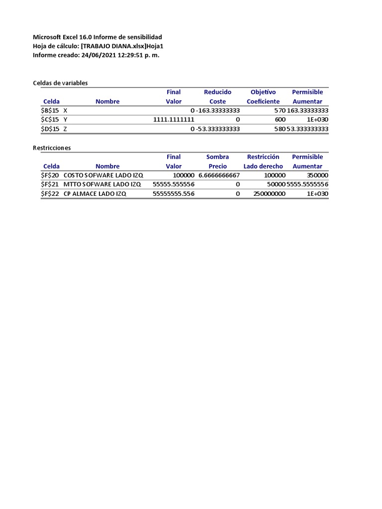 Trabajo Diana Ejercicio 2 | PDF