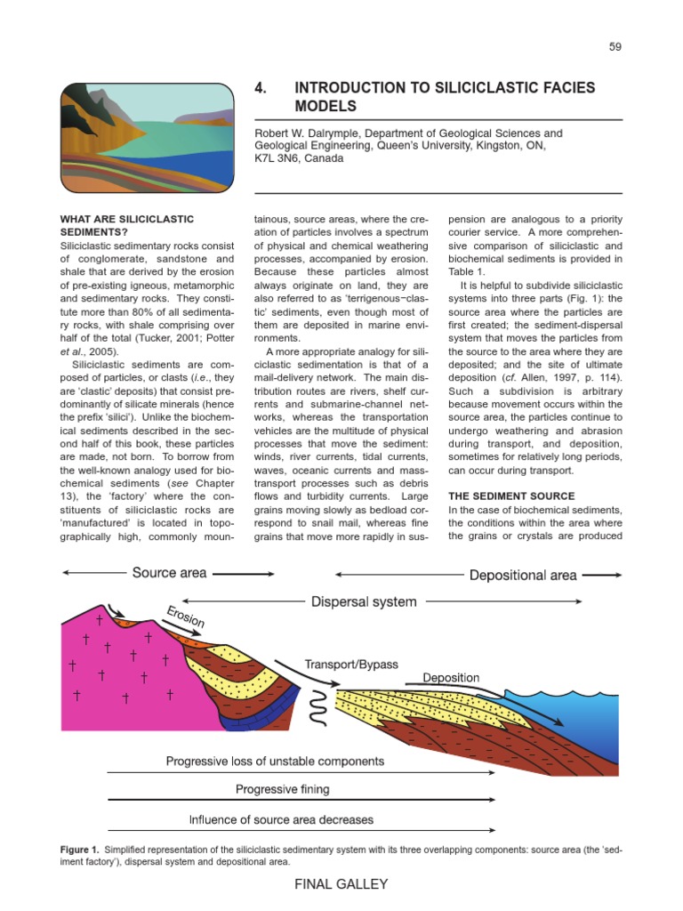 Introduction To Siliciclastic Facies Models: What Are Siliciclastic ...