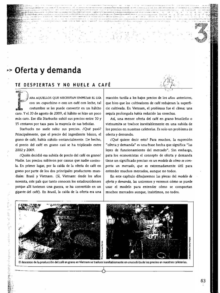 Krugman - Fundamentos - Capítulo 3 - Oferta y Demanda | PDF