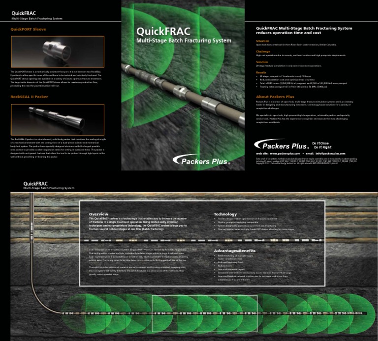 QuickFRAC Broch DOM V04 | PDF | Energy And Resource | Nature
