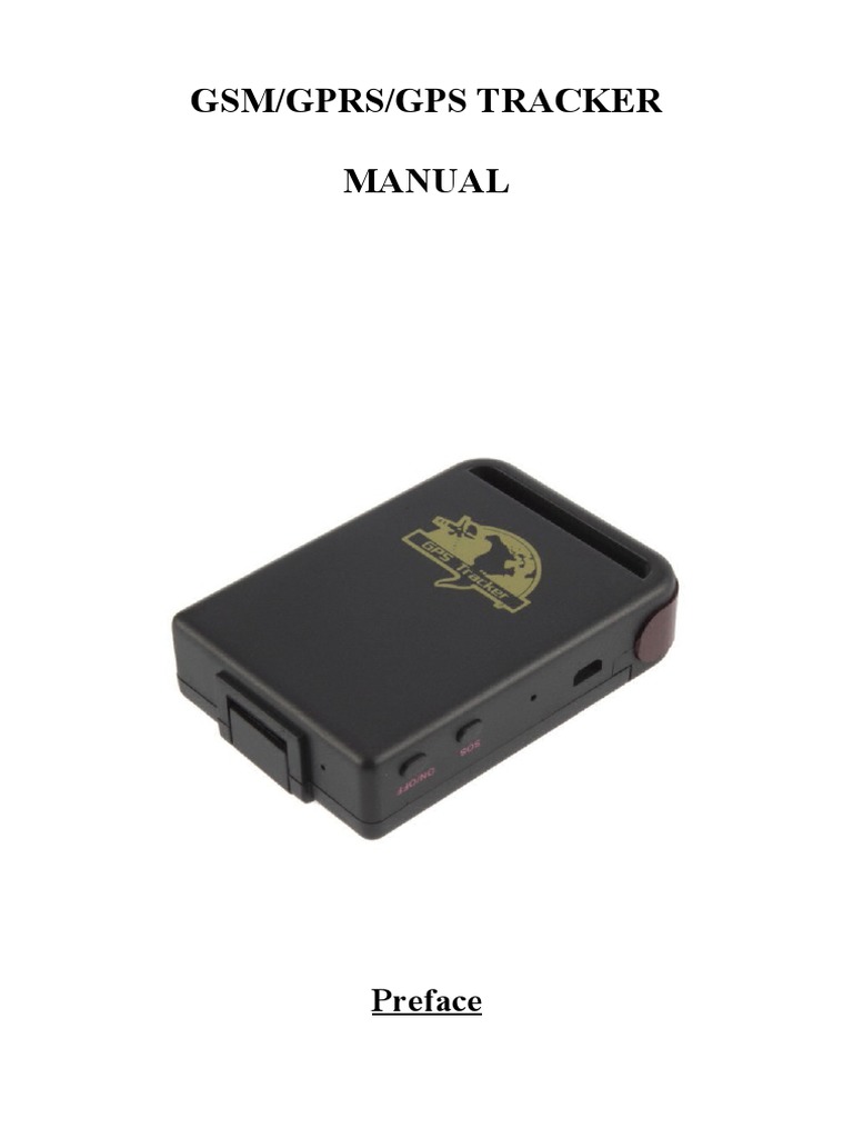 Comprehensive User Manual for GSM/GPRS/GPS Vehicle Tracker ...