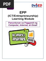 Epp Grade 4 Ict - Computer at Internet - Cot Lesson Plan | PDF