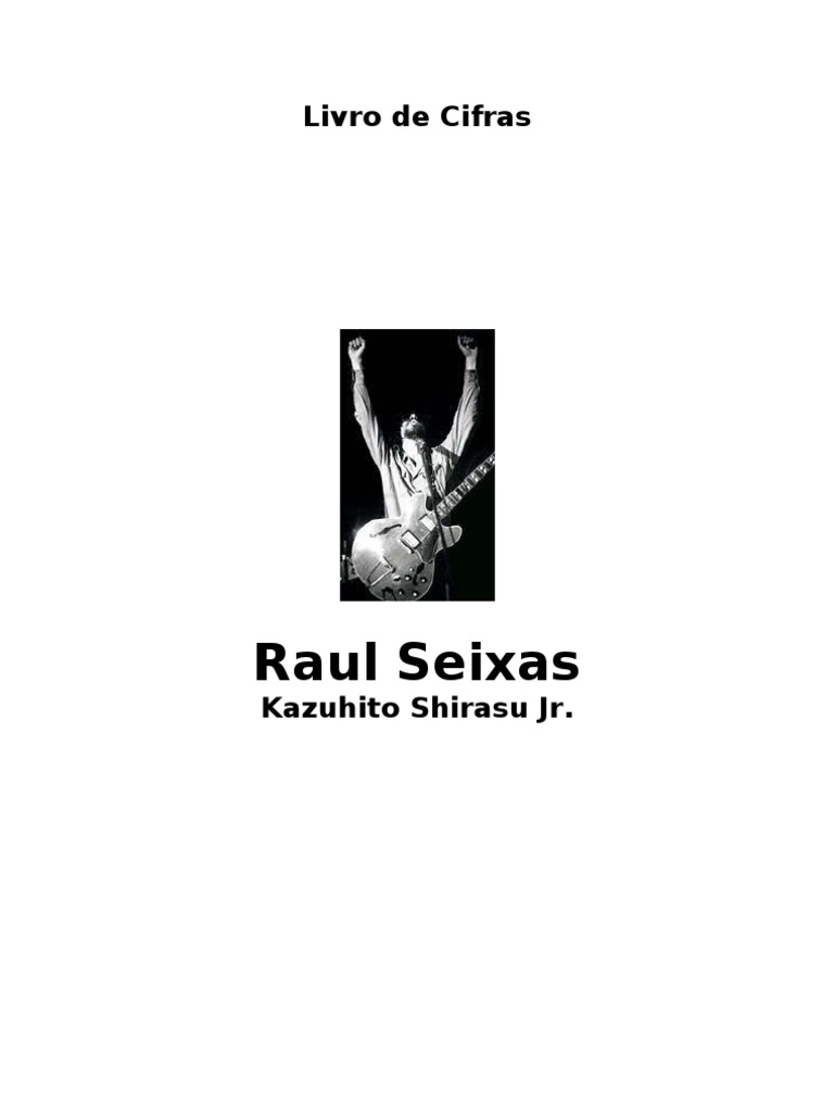 Livro de Cifras - Raul Seixas - Odt | PDF | Gênesis (livro) | Amor