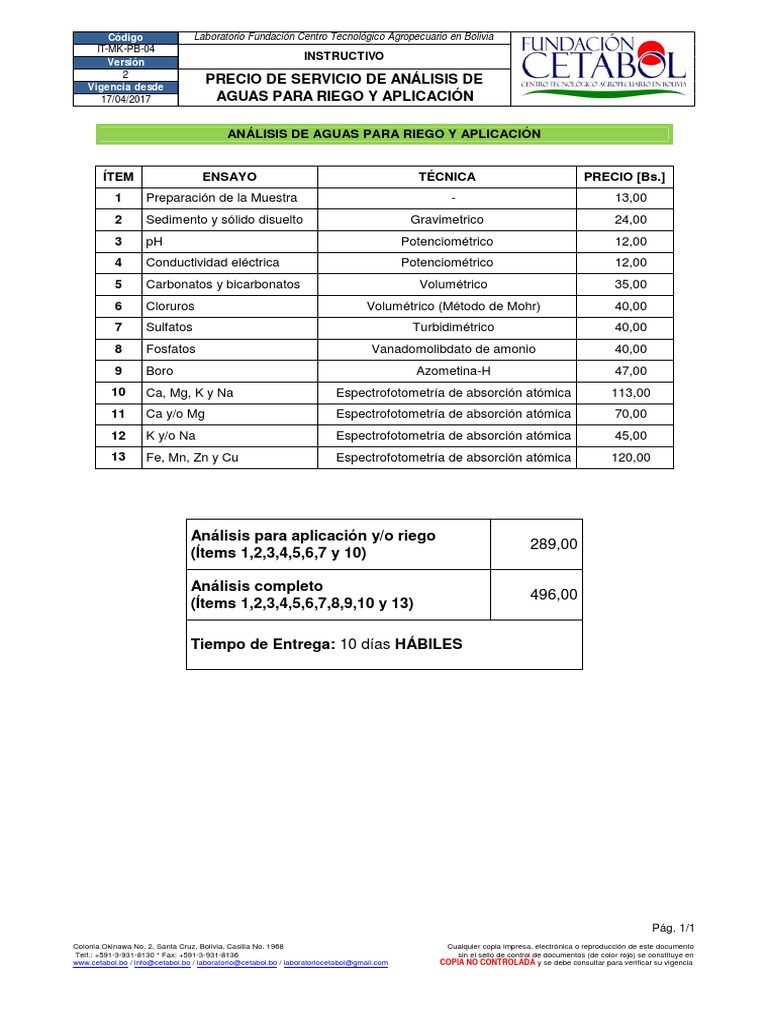 Laboratorio TABLA3 | PDF | Química Física | Compuestos químicos
