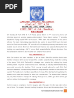 UN Police Combined Language Assessment | PDF