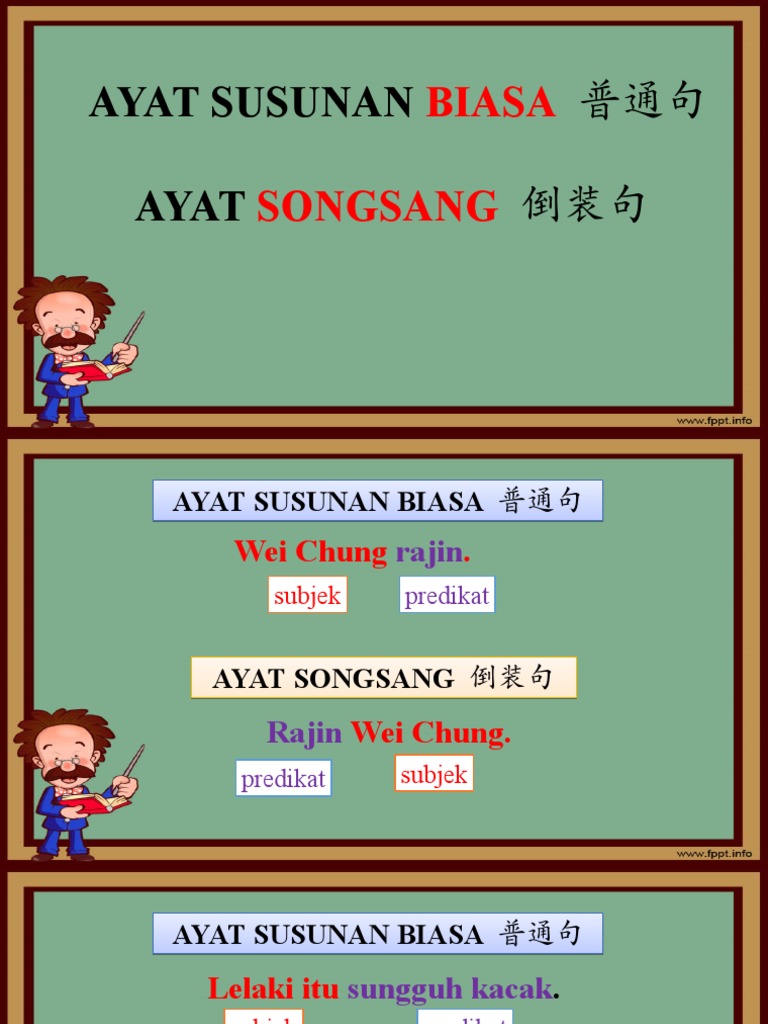Ayat Biasa Dan Ayat Songsang | PDF