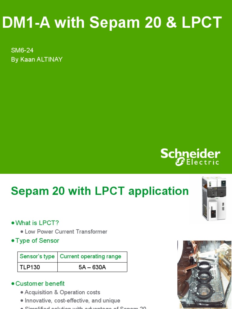 5.2 Dm1-A - LPCT - 081114 | PDF | Transformer | Equipment