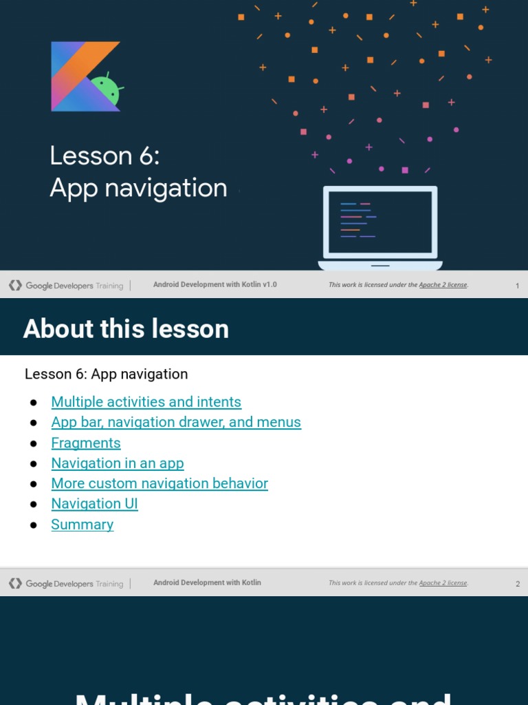 Android Navigation Graphs Overview | PDF | Boolean Data Type | Android ...