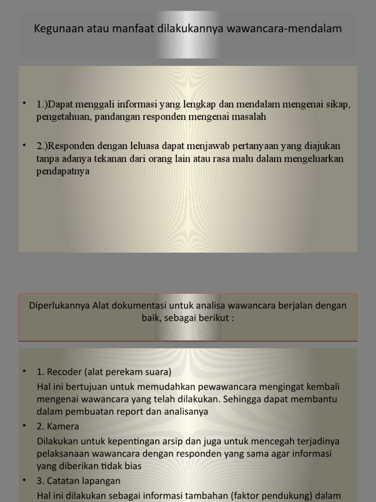 Indepth Reporting | PDF