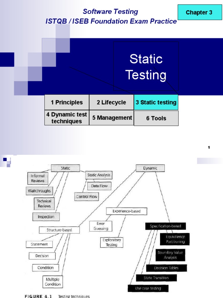 CS341W6 - Static Software Testing Techniques | PDF | Software Testing ...