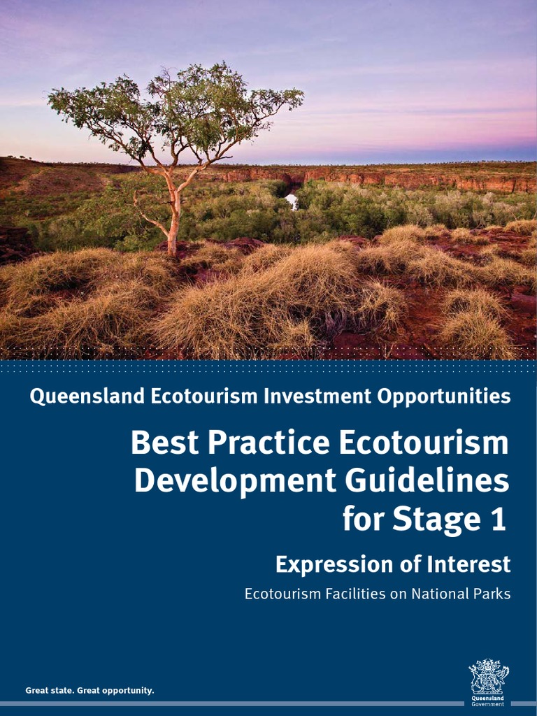 Best Practice Ecotourism Development Guidelines For Stage 1: Expression ...