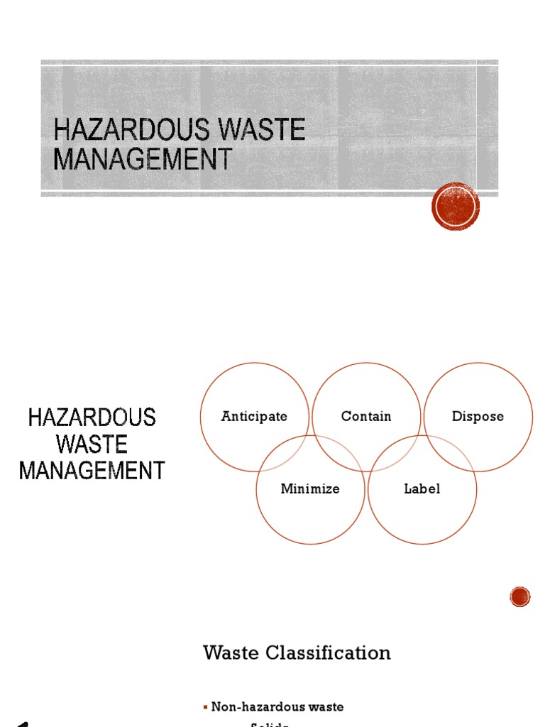Lab Waste Management Guide | PDF | Hazardous Waste | Waste