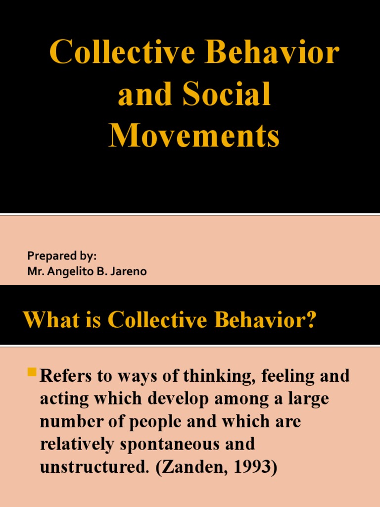 IIIC. Collective Behavior and Social Movements | PDF | Anger ...