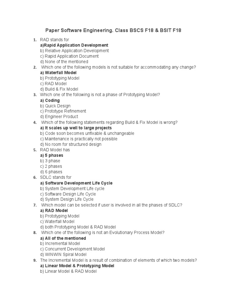 Paper Software Engineering | PDF | Software Development Process | System