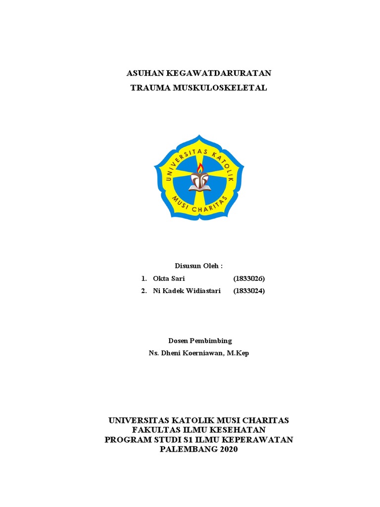 Penanganan Trauma Muskuloskeletal | PDF