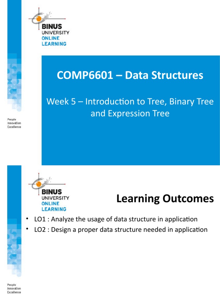 PPT5 - Introduction To Tree, Binary Tree and Expression Tree | PDF ...